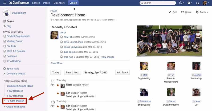 Show All Child Pages In Confluence bogner sh